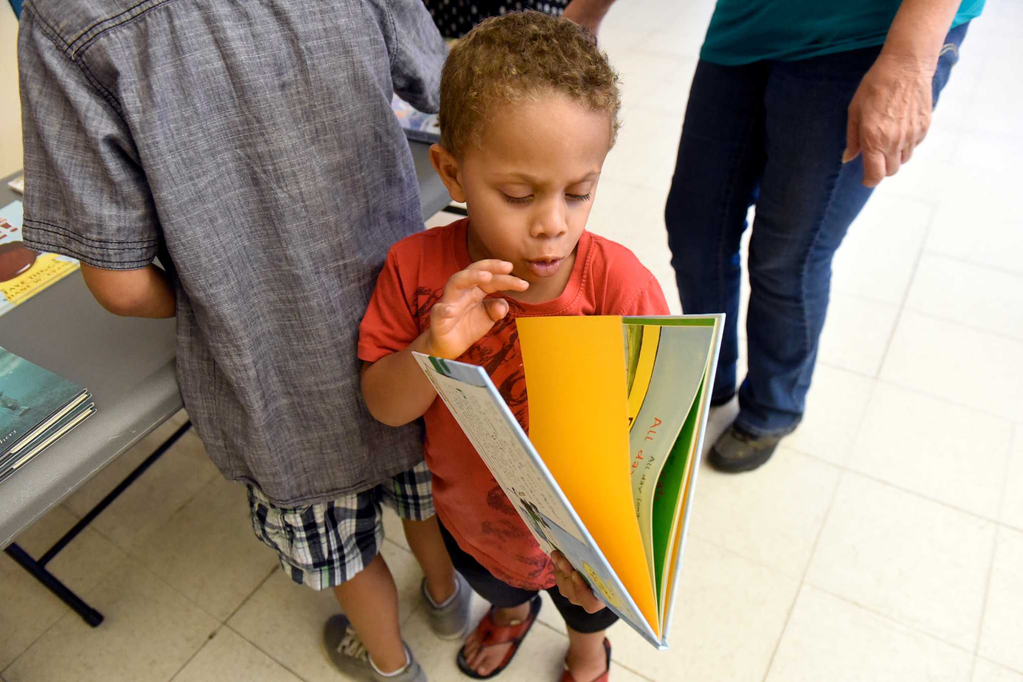 Habit of reading born early