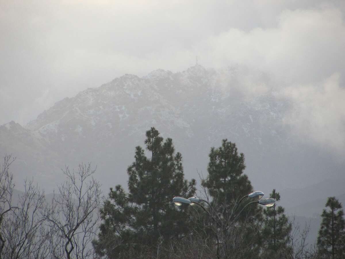 Bay Area peaks get rare dusting of snow