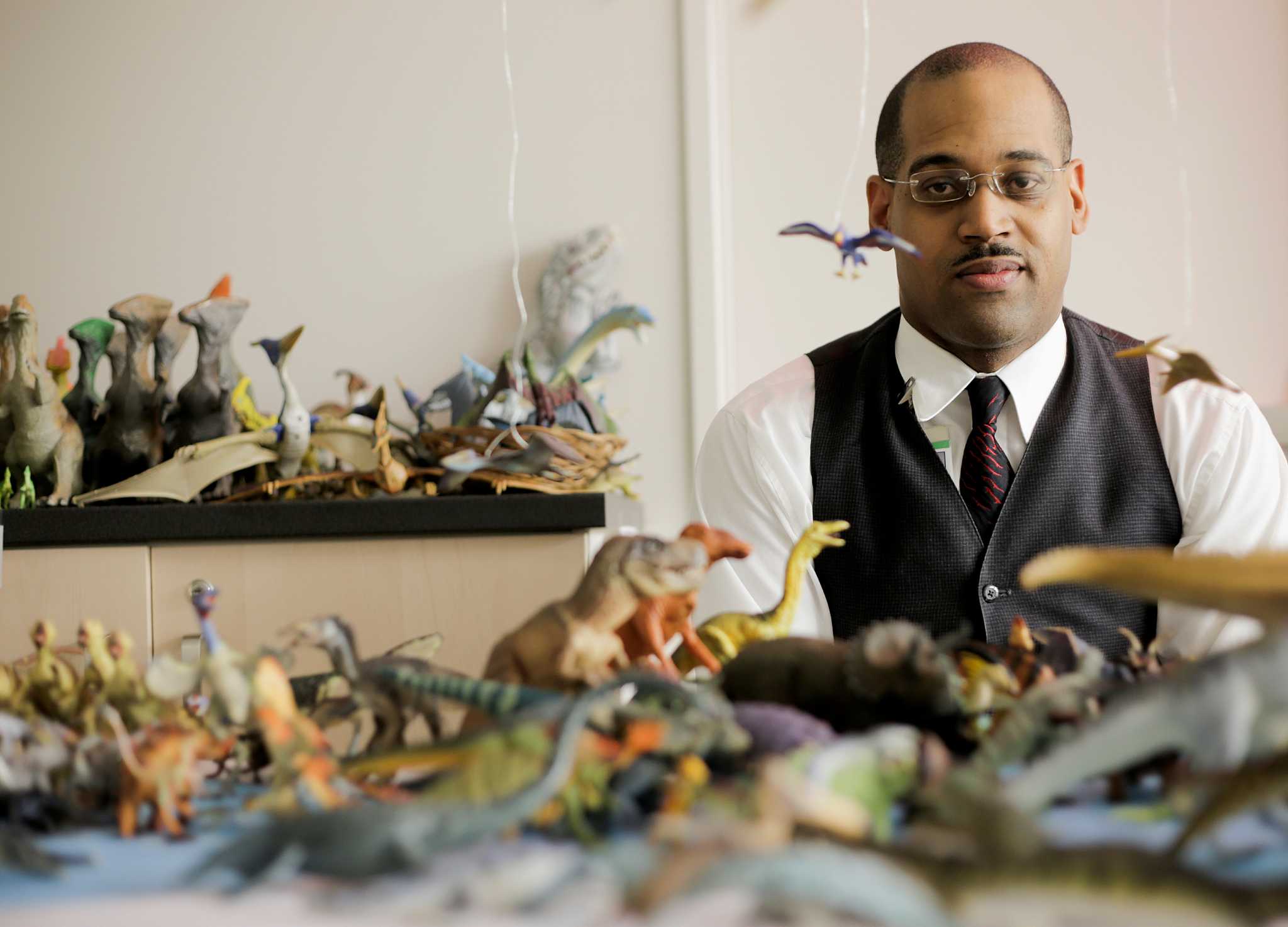 "Jurassic James" talks dinosaurs, movies and the art of giving museum tours