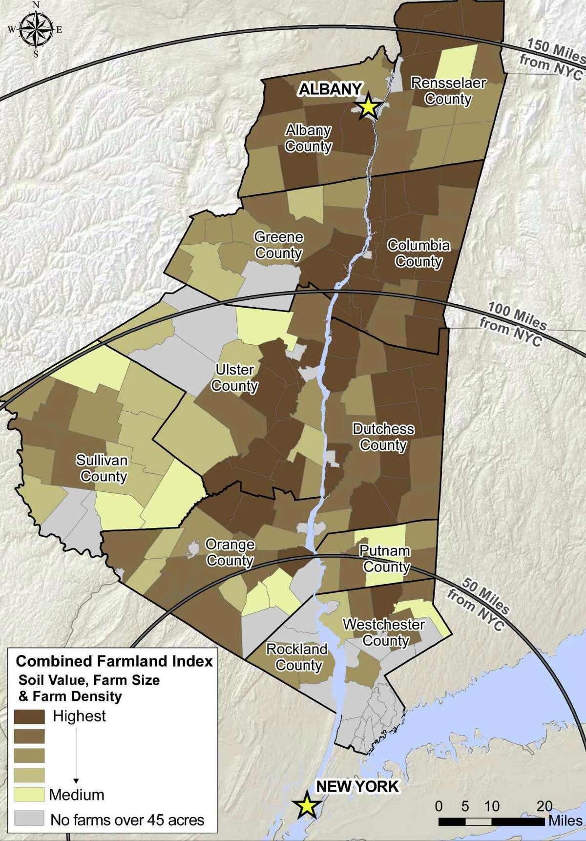 Hudson Valley seen as a breadbasket for New York City
