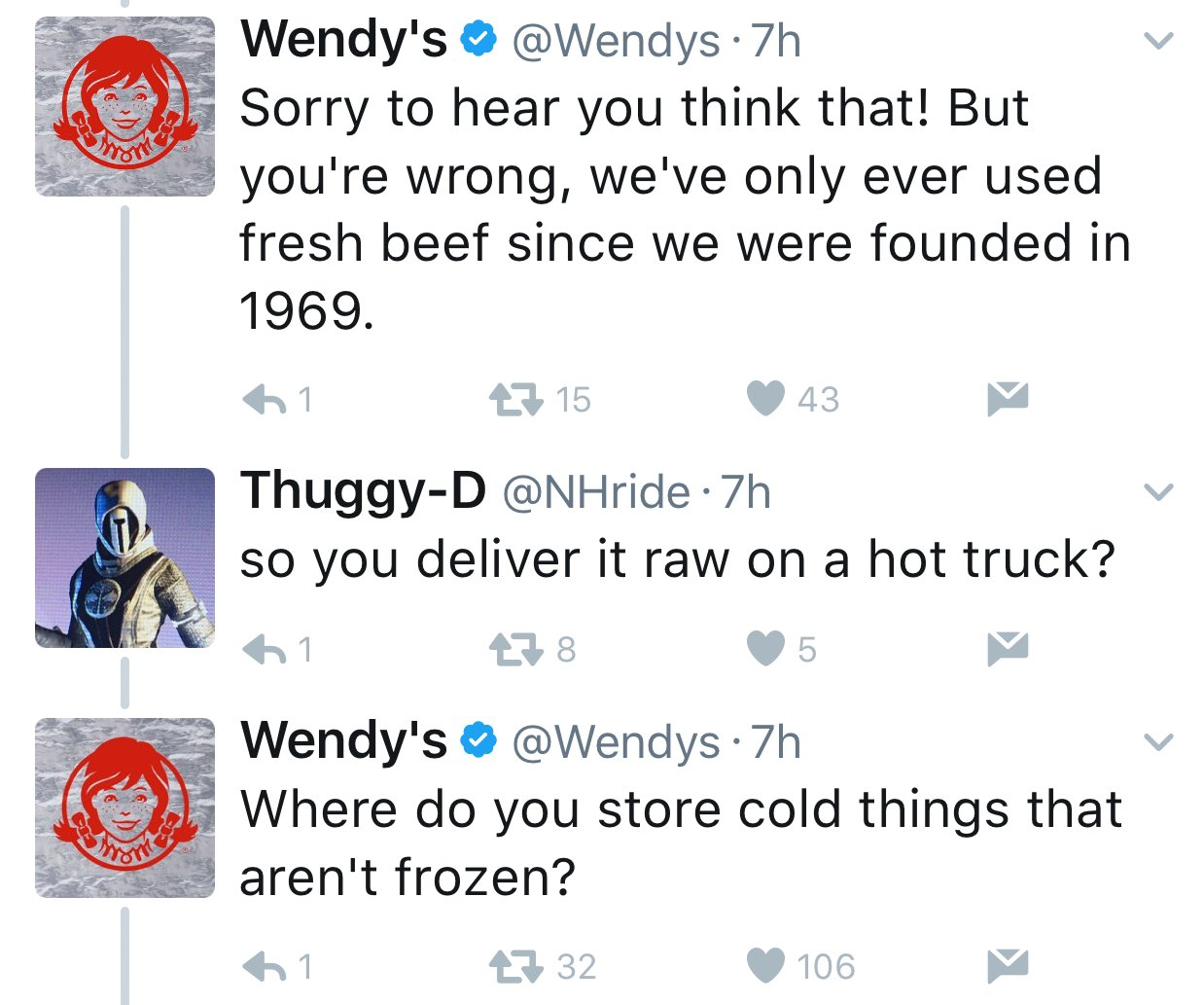 Wendy's social media hilariously shuts down user trying to start beef
