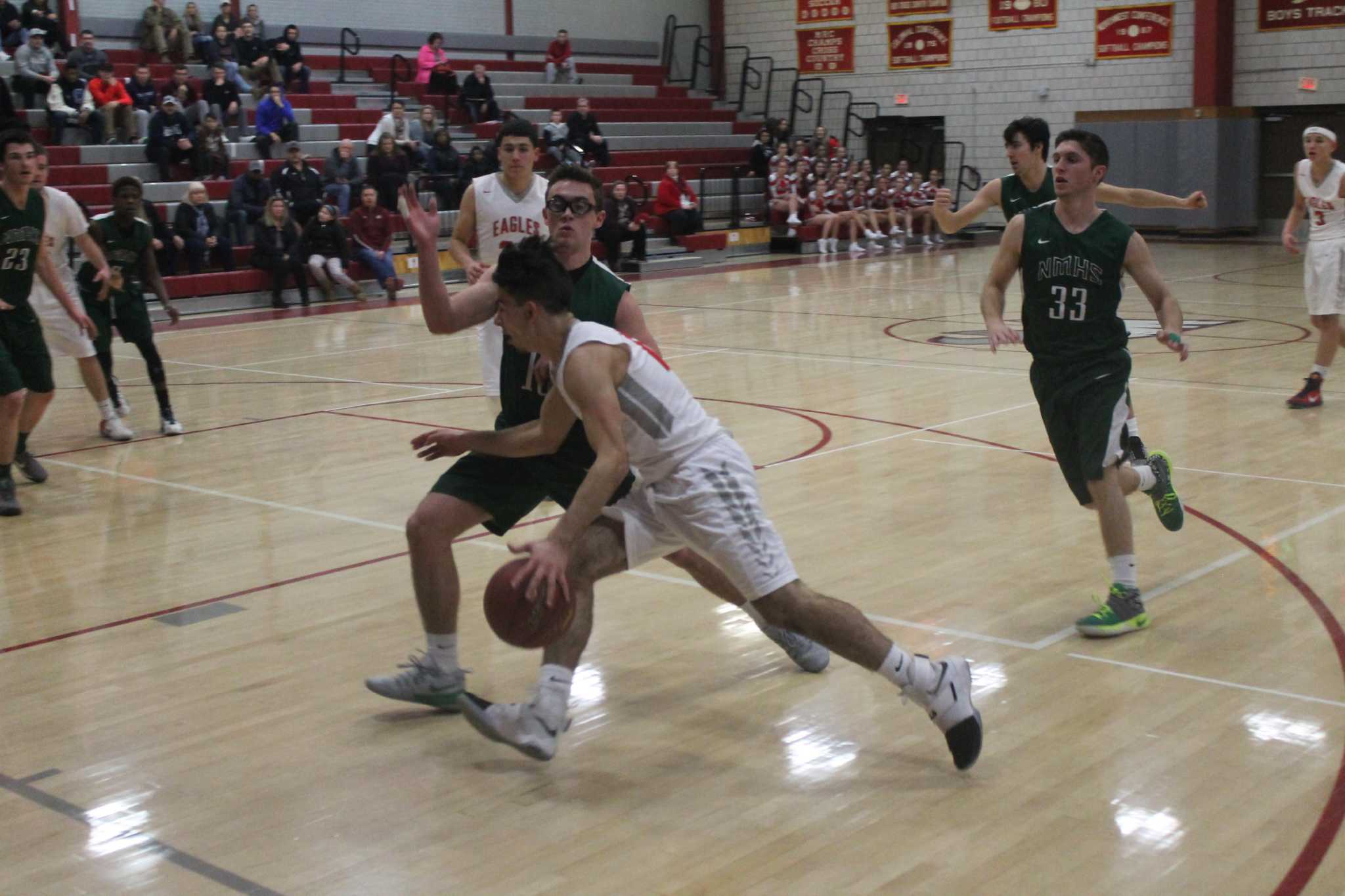 New Milford basketball gets on track against Wolcott