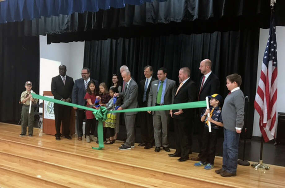 Ribbon-cutting ceremony celebrates reconstructed Condit Elementary ...