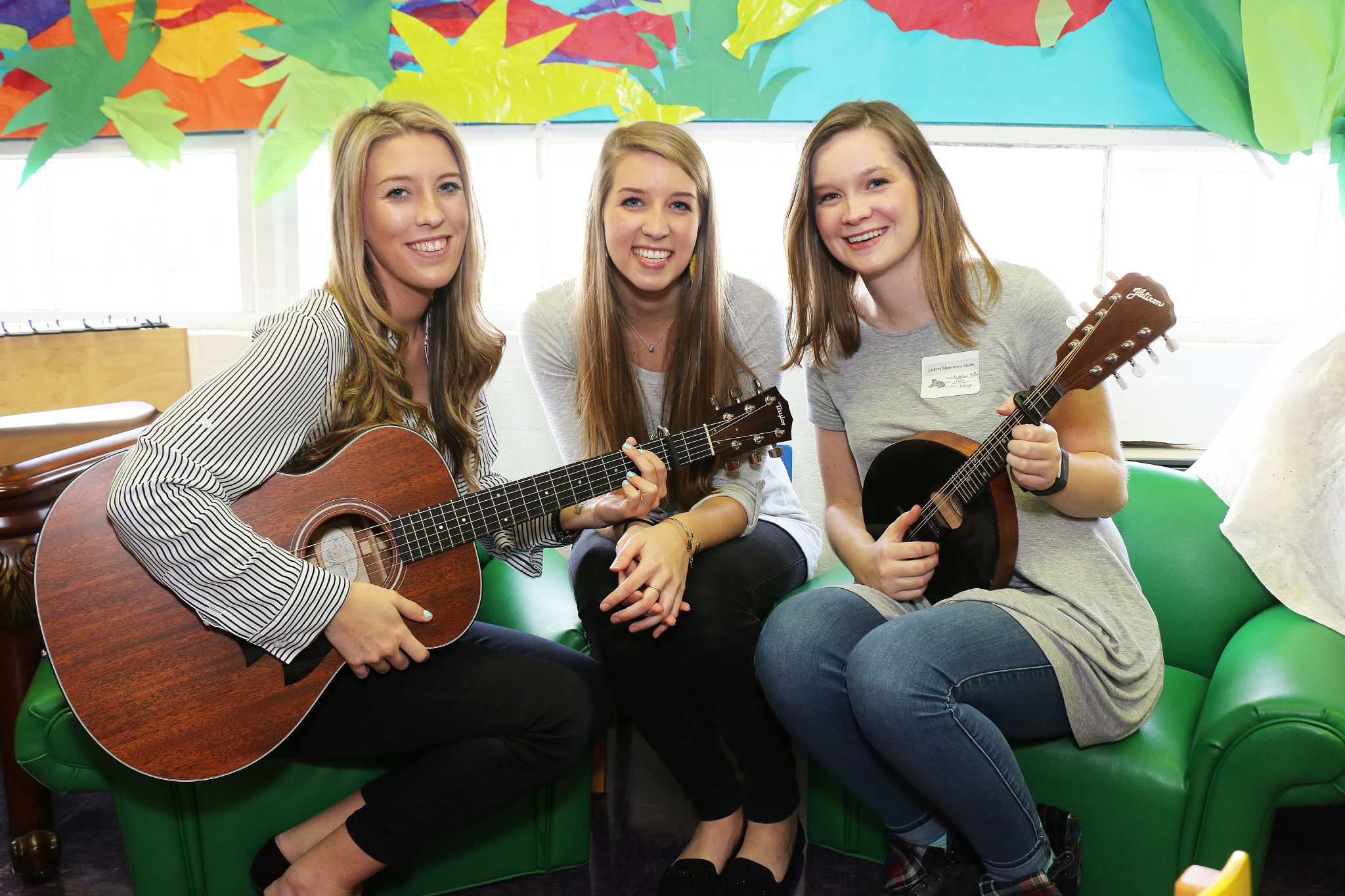 Sisters bring country act to Colbert students