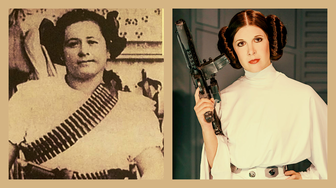 Princess Leia got it from Mexican revolutionary women (video)