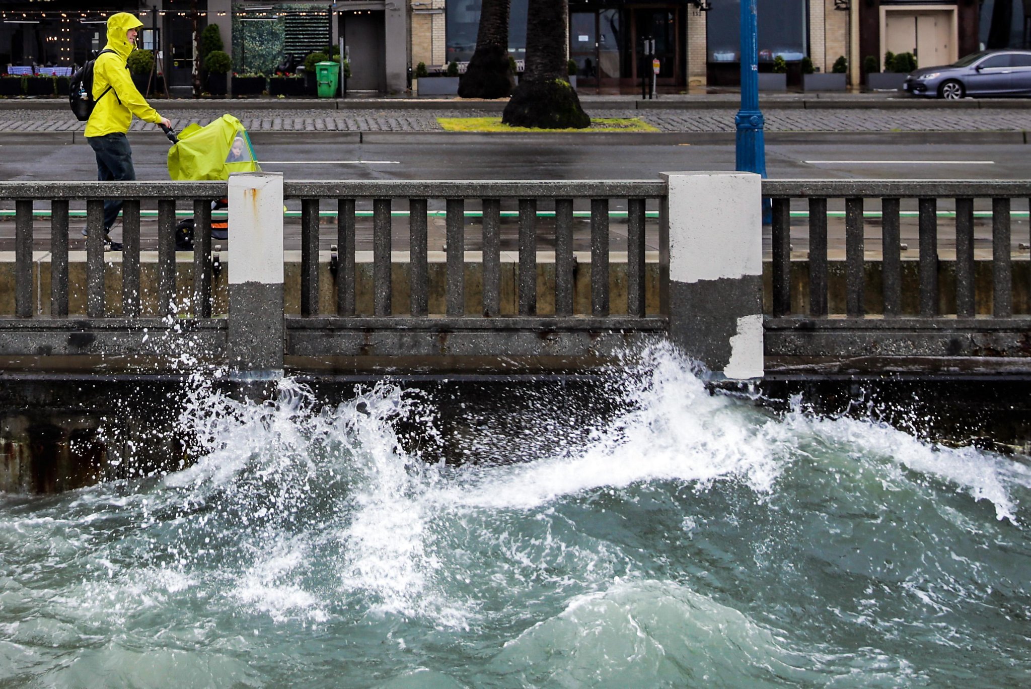 Storm pummels Bay Area but falls short of predictions