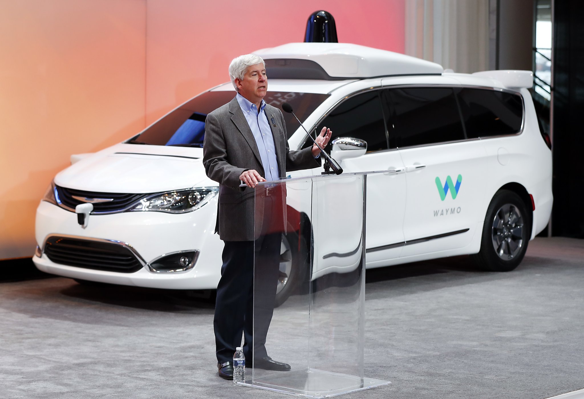 Waymo self-driving minivan to start test drives