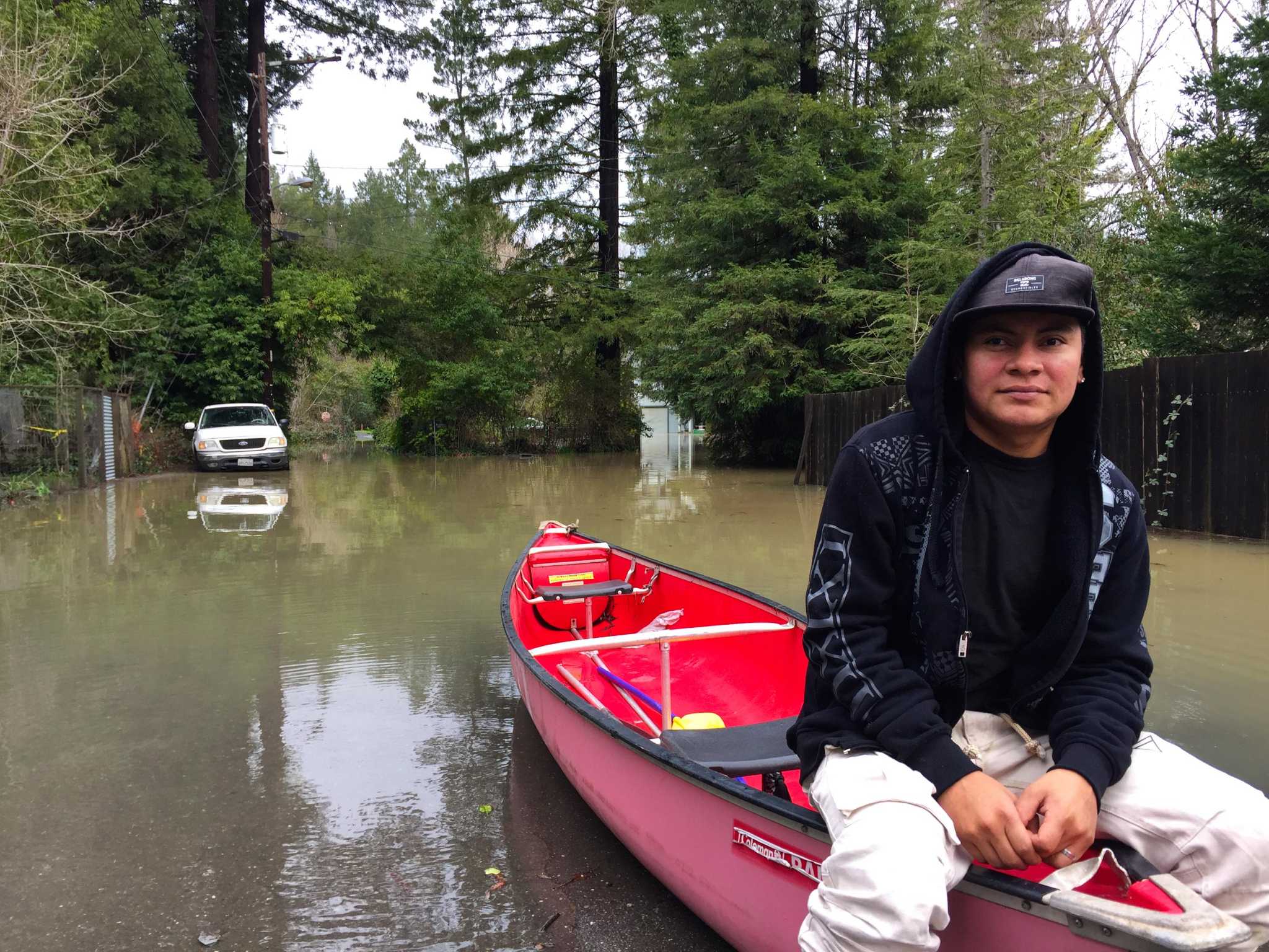 Roughly 500 homes flood along Russian River near Guerneville