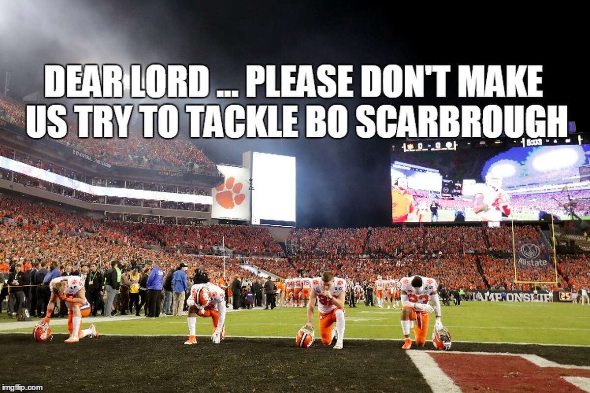 Memes celebrate Clemson's win, Alabama's fall