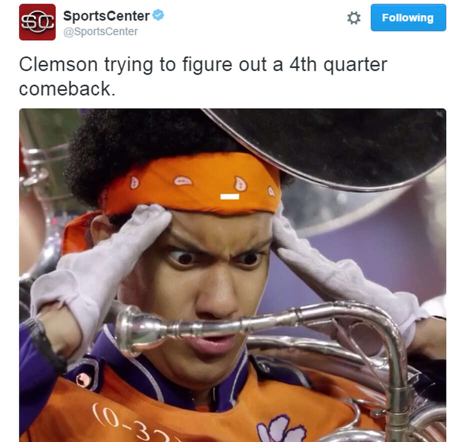 Memes celebrate Clemson's win, Alabama's fall - Houston Chronicle