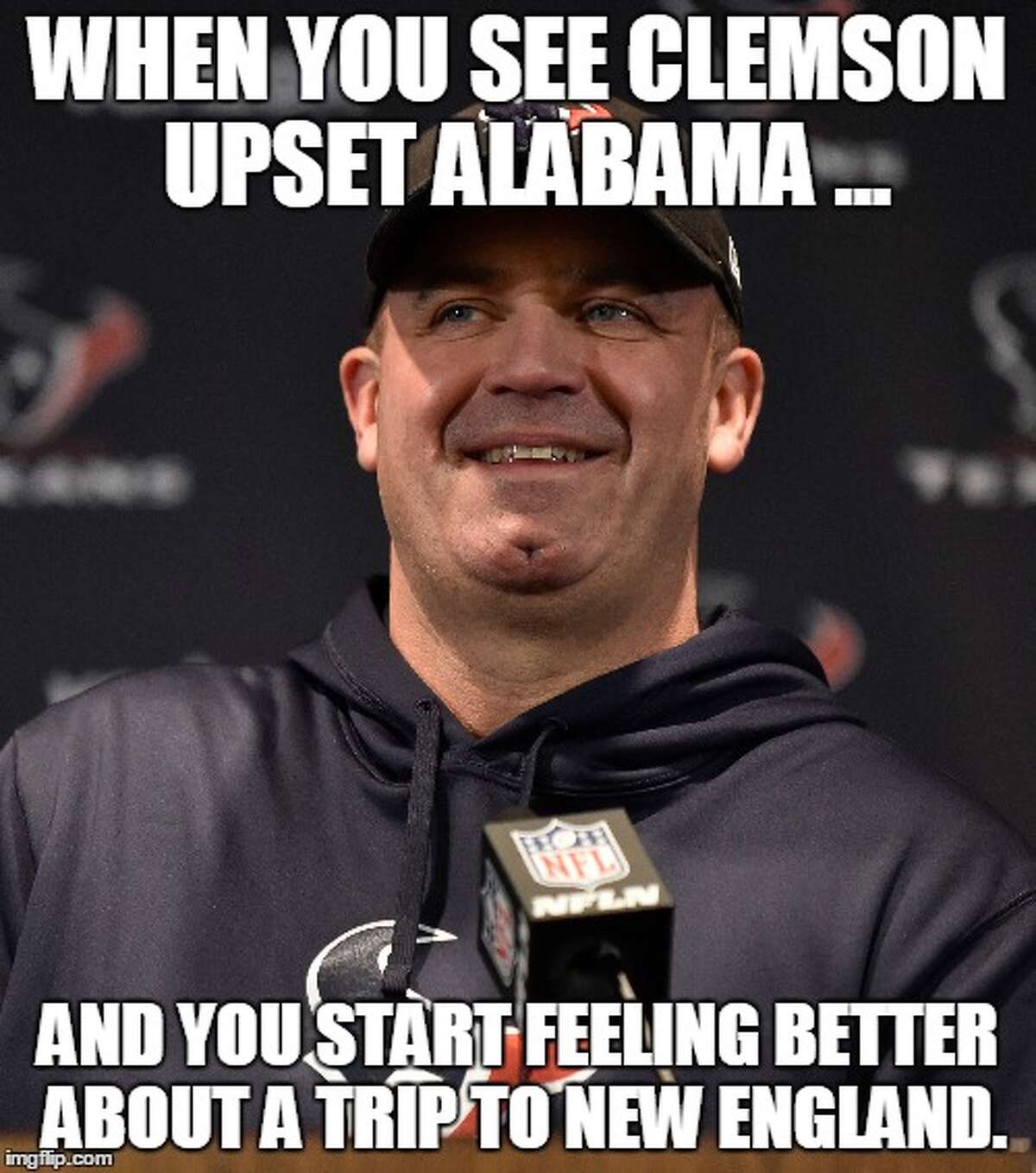 Memes celebrate Clemson's win, Alabama's fall