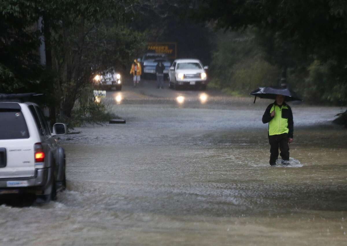 Rising rivers, crashes, downed trees as major storm slams Bay Area