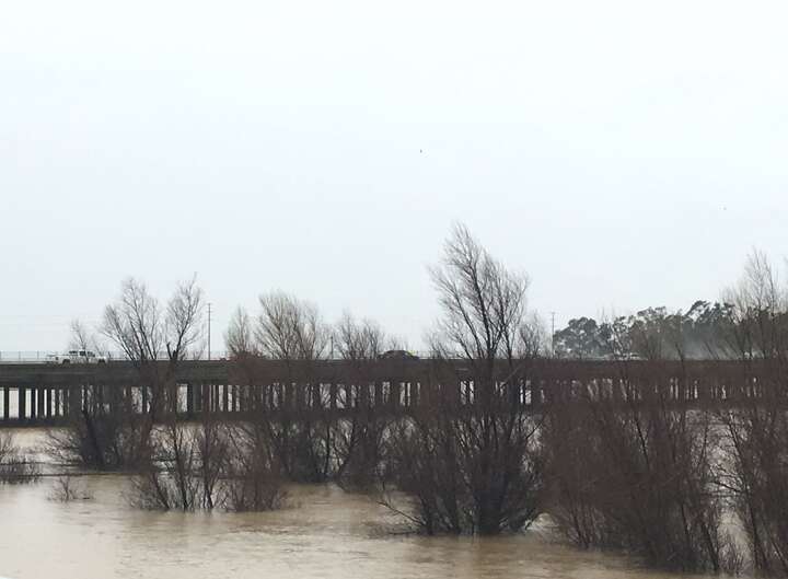 Flooded Yolo Bypass looks like an ocean for the first time in a decade