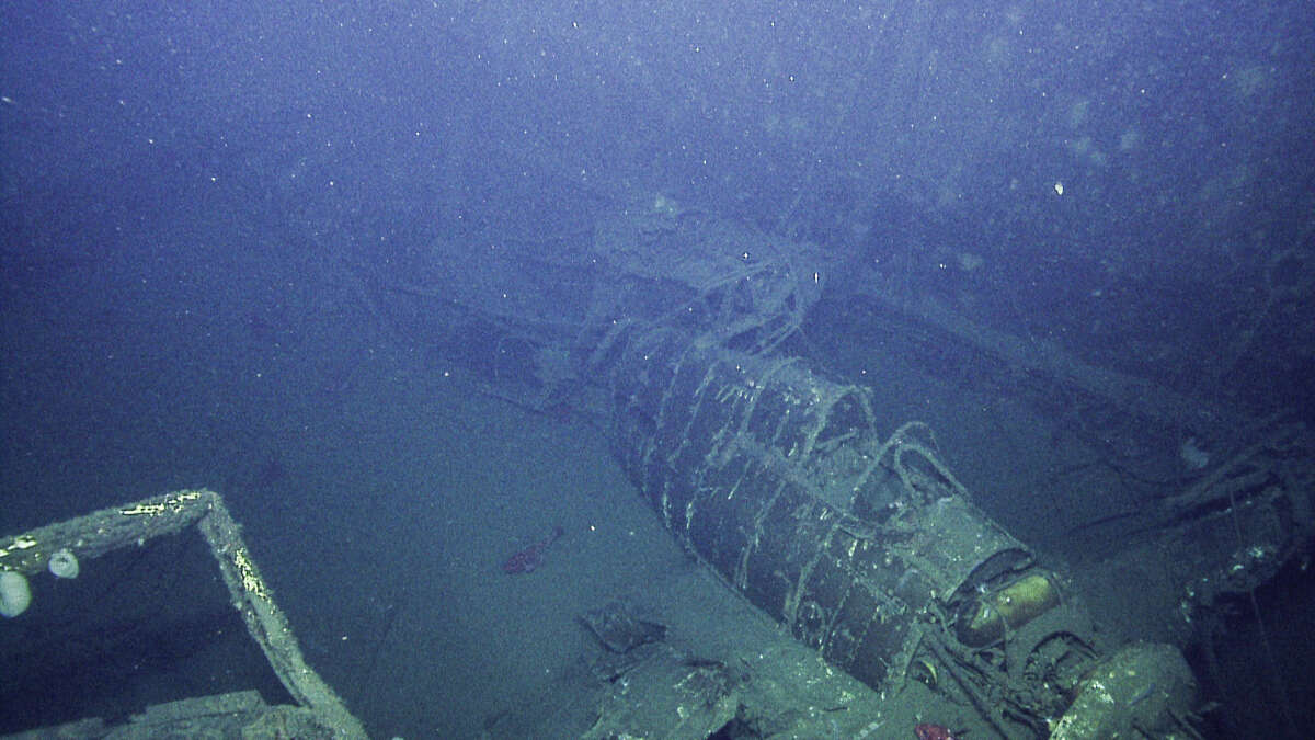 PHOTOS: Inside the wreckage of the USS Independence