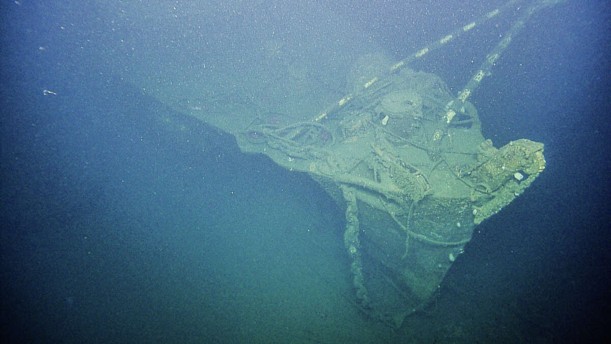 PHOTOS: Inside the wreckage of the USS Independence