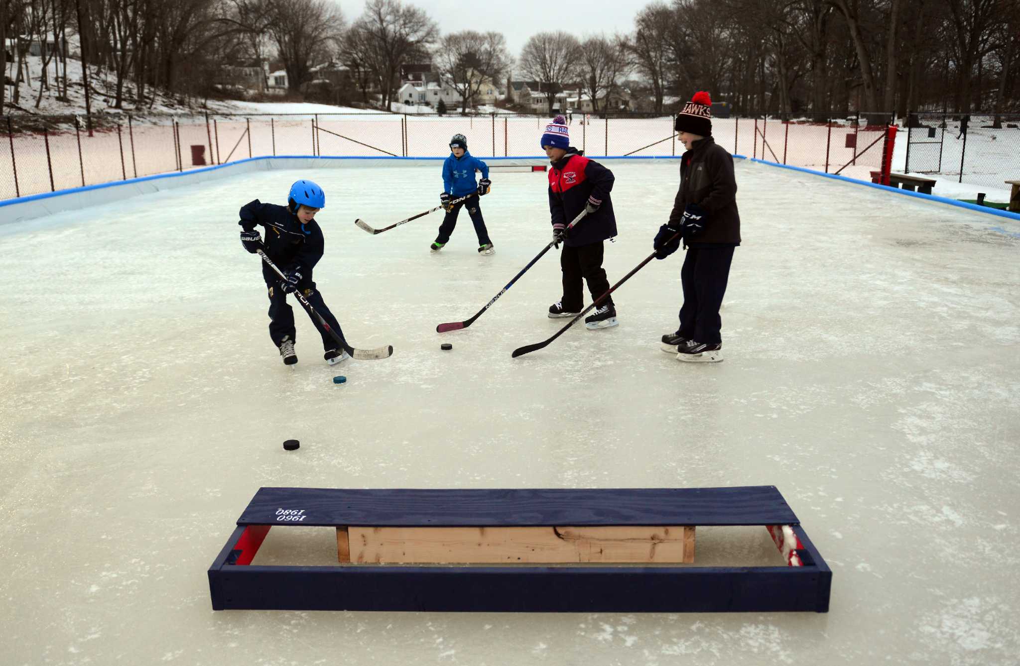 Cold snap finally unlocks Stratford’s ice rink