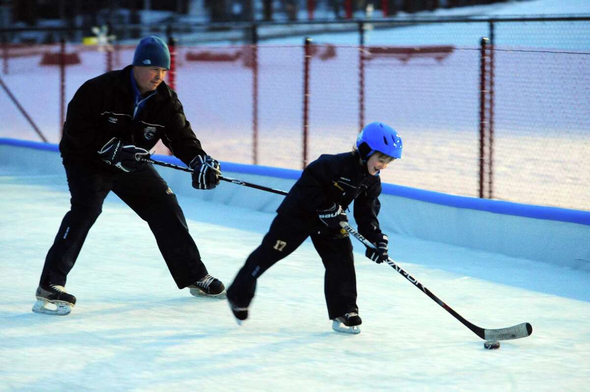 Cold snap finally unlocks Stratford’s ice rink