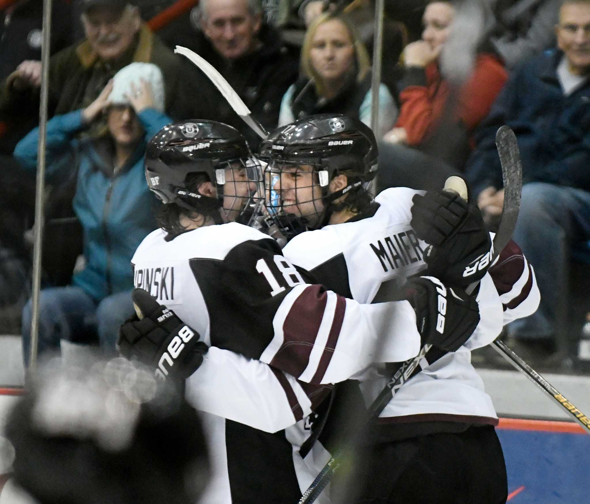 Cole Maier provides depth for Union hockey