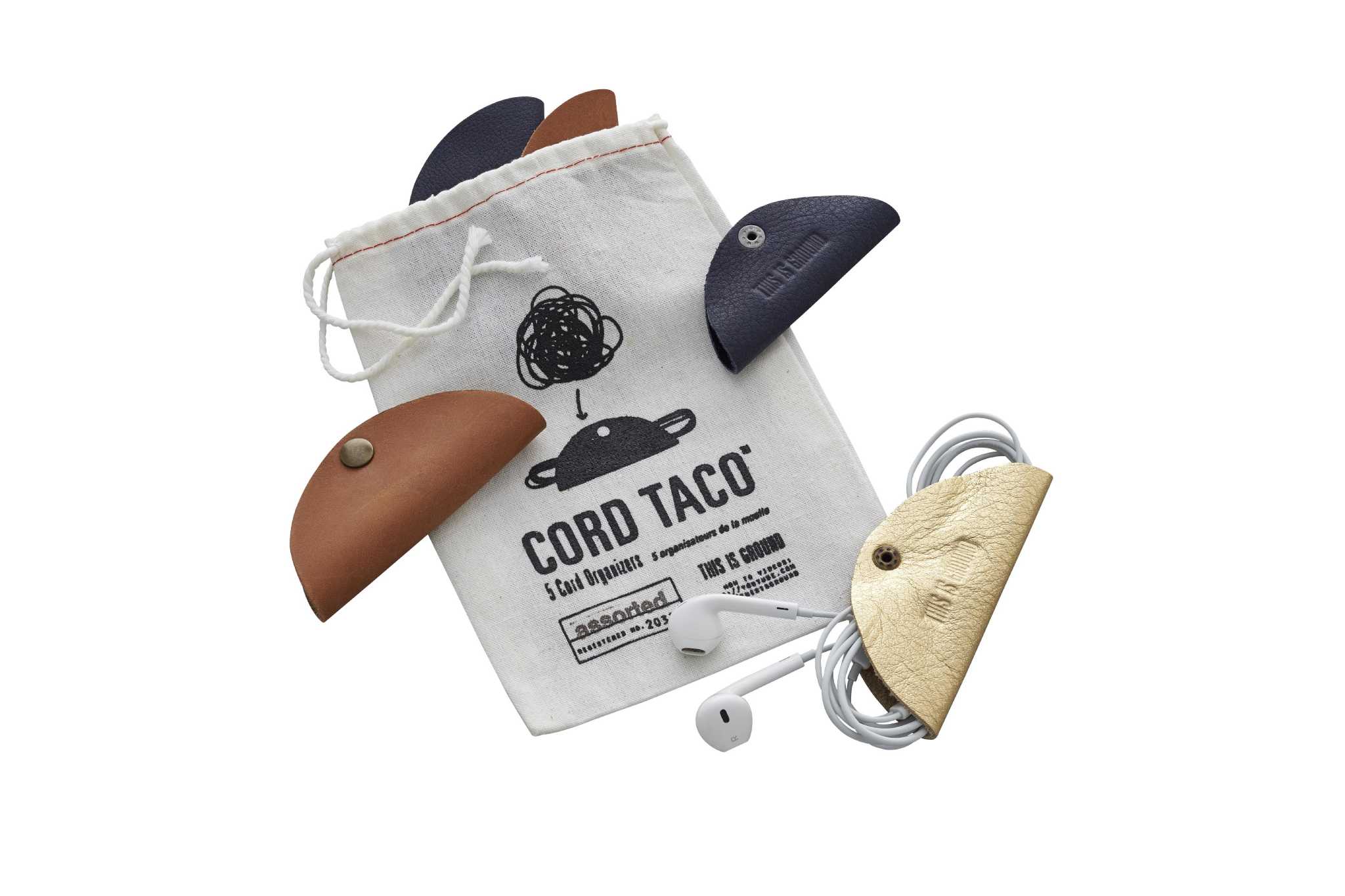 Cool wraps keep your earbuds untangled and looking good