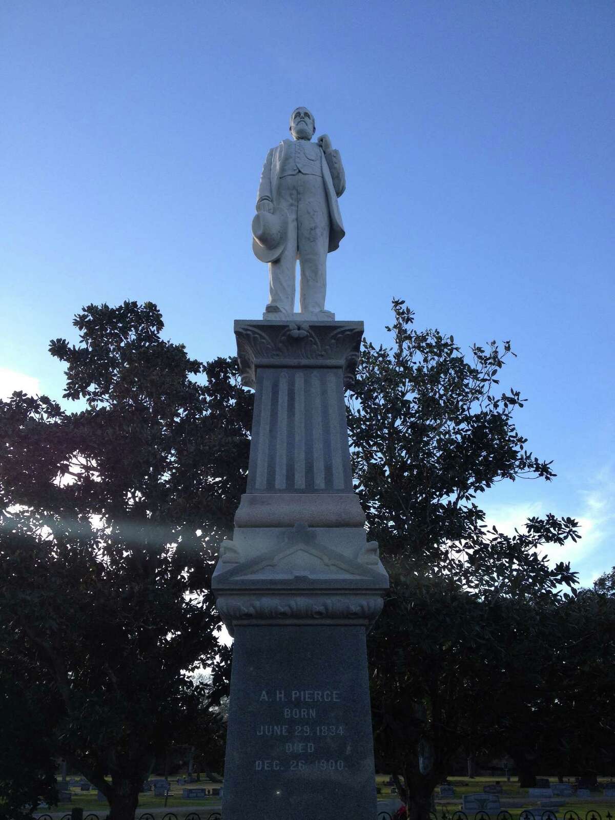 Wharton-area rancher was larger than life - just like his statue