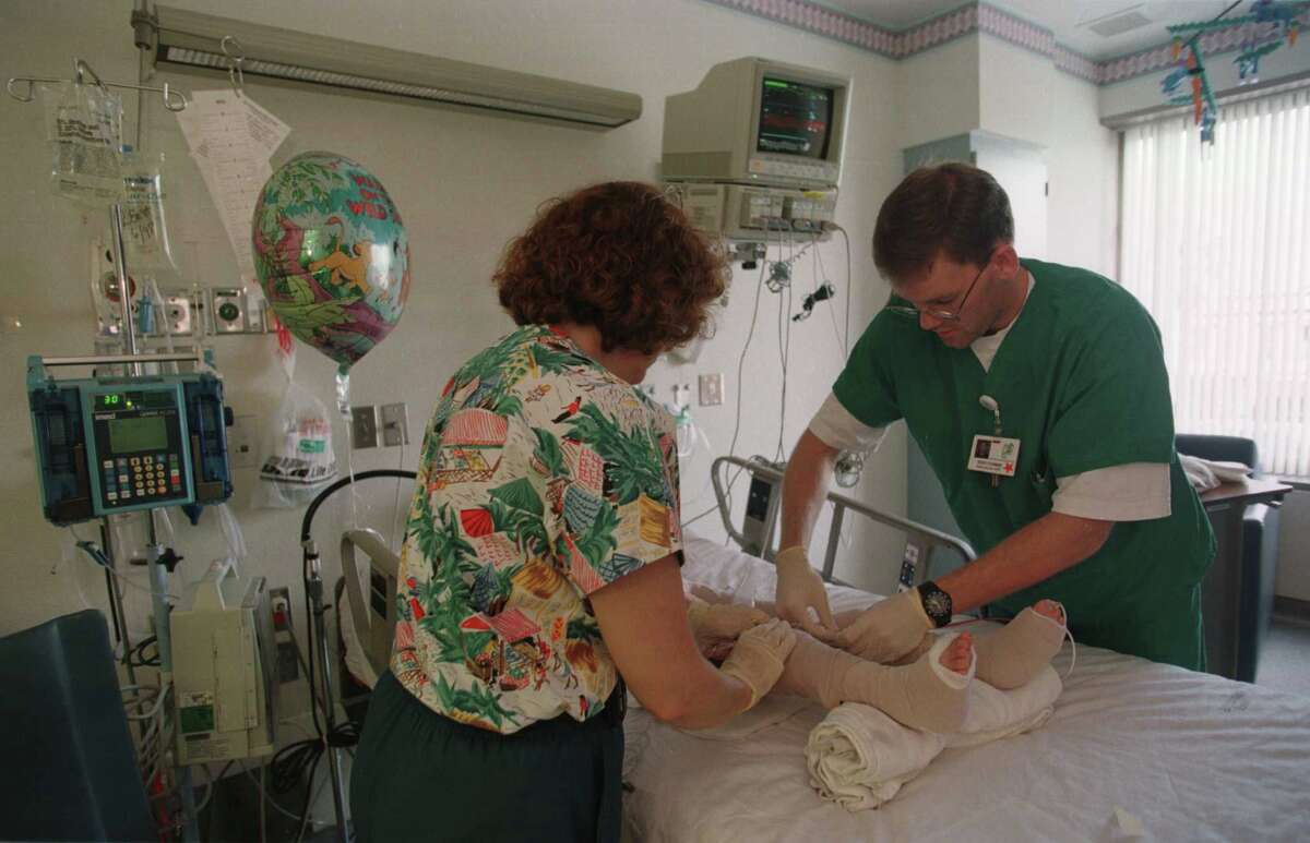 Flame flares and child screams... Many young victims cling to life at ...