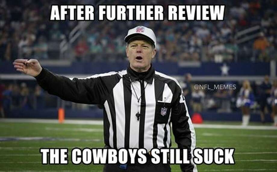 The Cowboys' season is over: A story told in memes - Houston Chronicle
