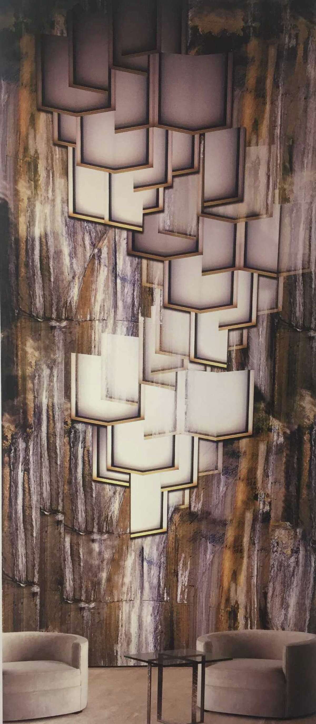 You won't believe it's wallpaper