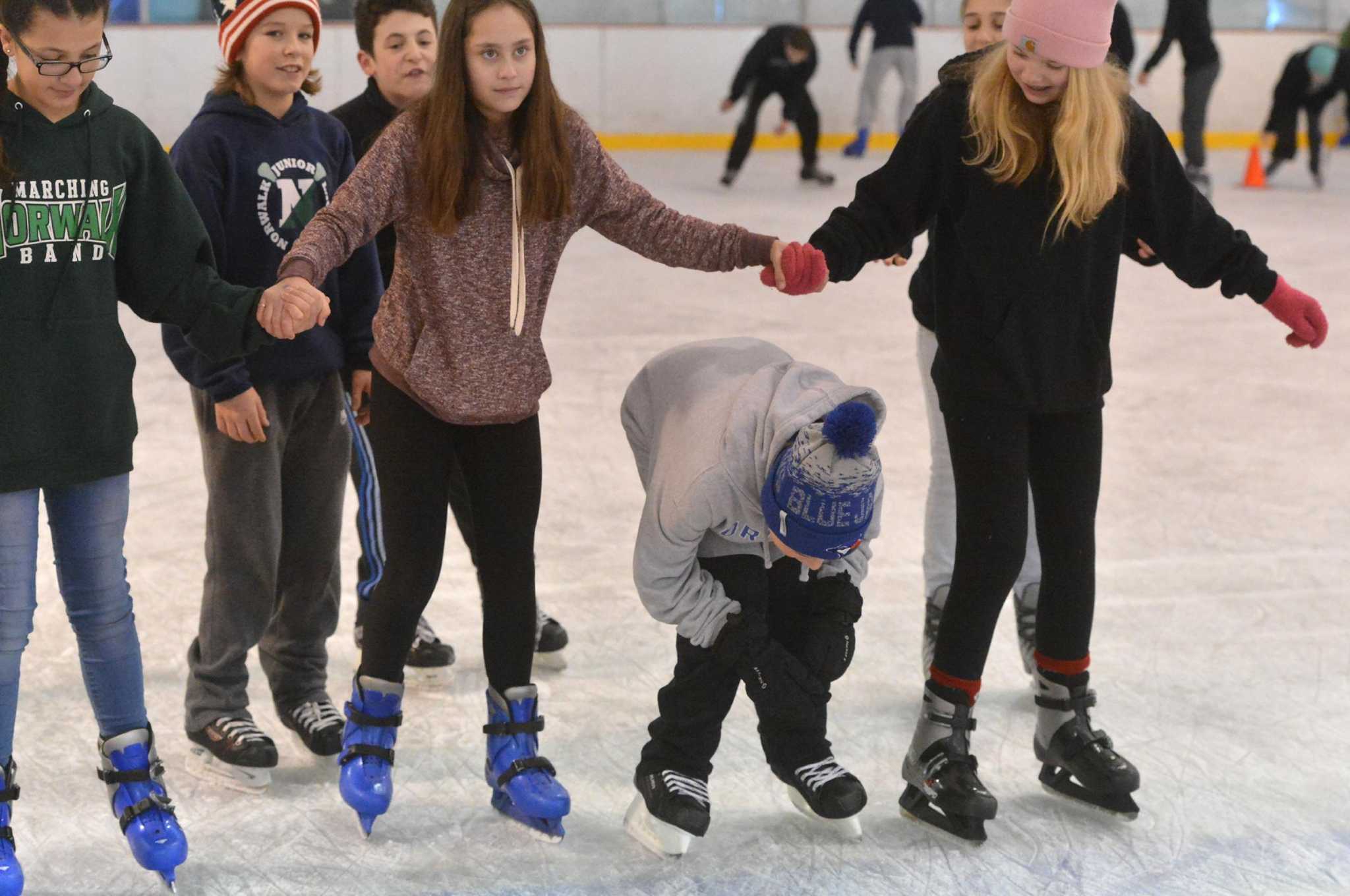 Nathan Hale Day at ice rink