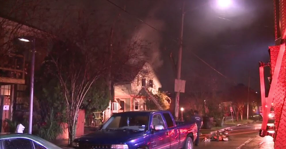 Fire burns East End home