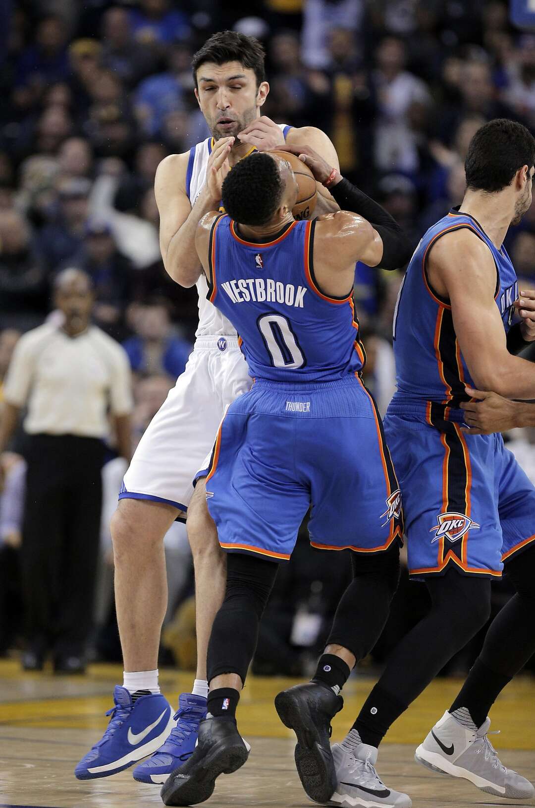 Watch Russell Westbrook commit the greatest travel in NBA history ...