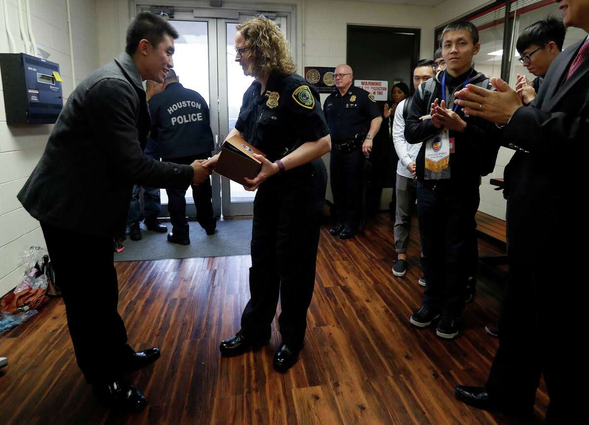 Houston police academy is training ground for Taiwanese cadets