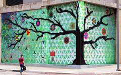'Tree of Life' mural helps dress up center of city