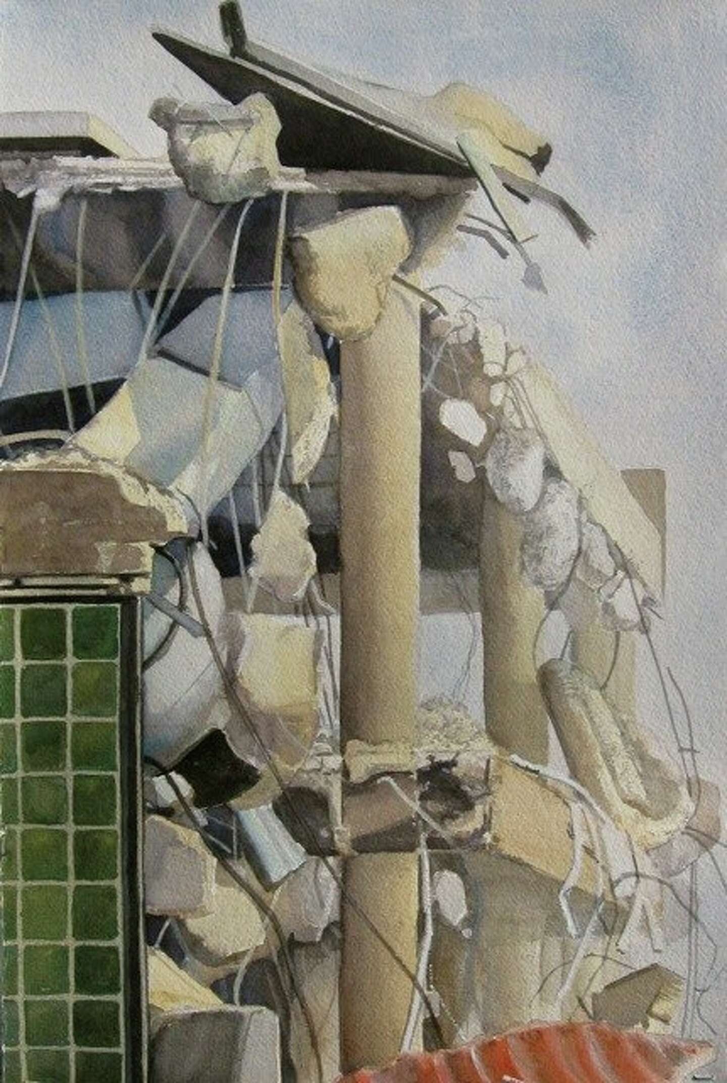 How do you paint a city like Houston?