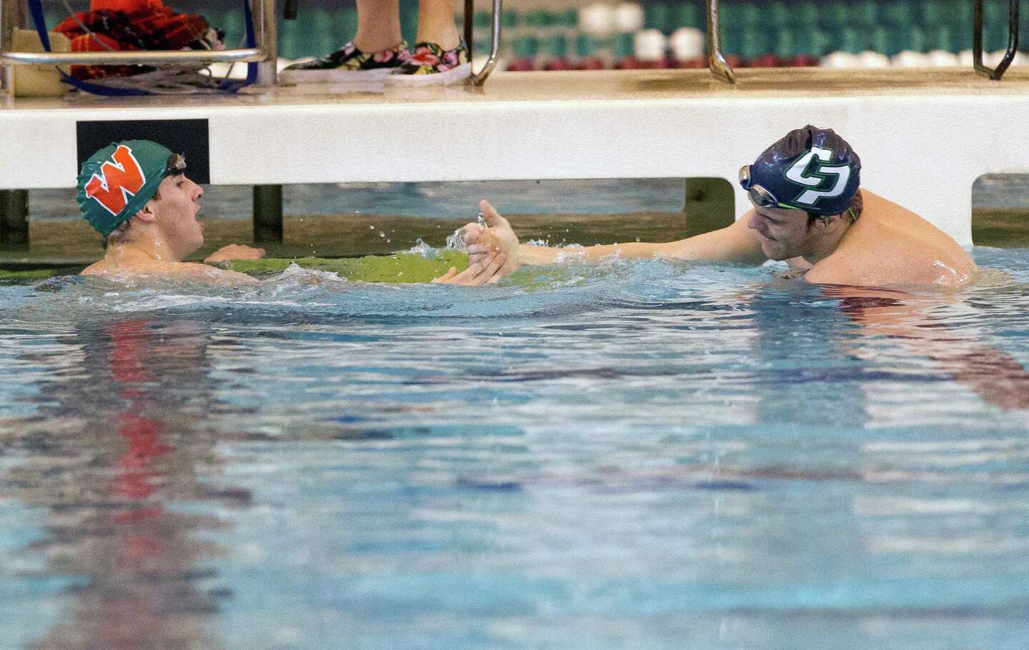 SWIMMING: The Woodlands sweep up District 13-6A titles
