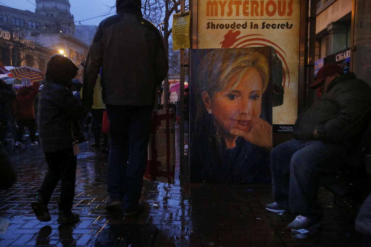 Huge crowds gather to demonstrate against Trump