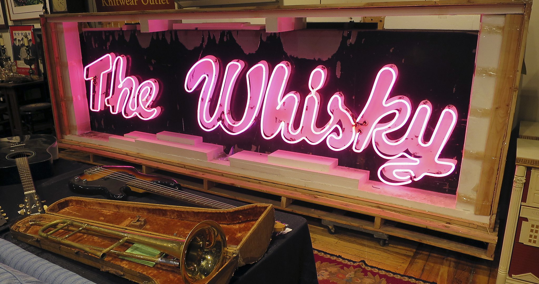 Artifact of Whisky a Go Go up for auction