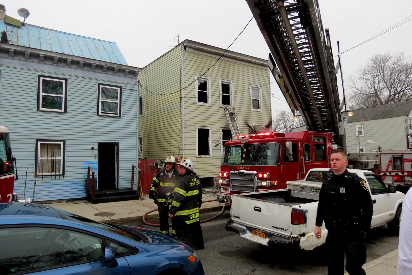 Albany fire sends one to hospital