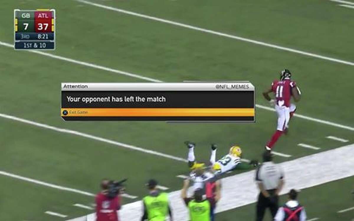 Memes mock NFL conference championship blowouts