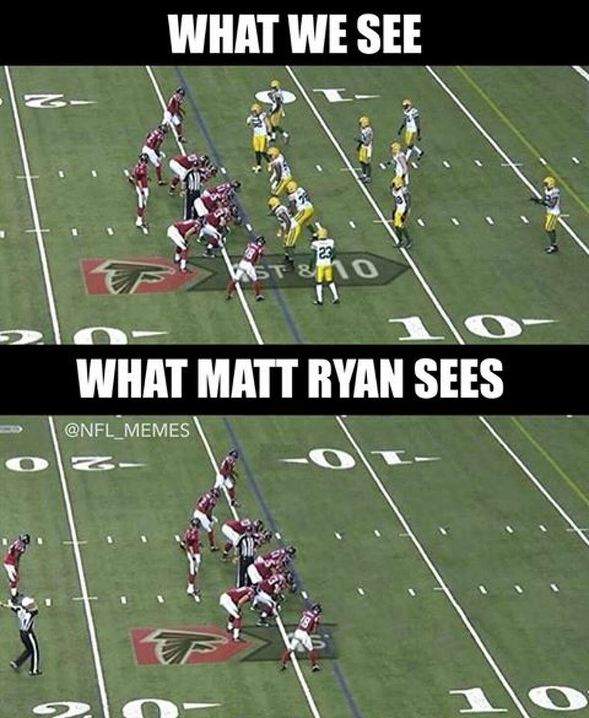 Memes mock NFL conference championship blowouts