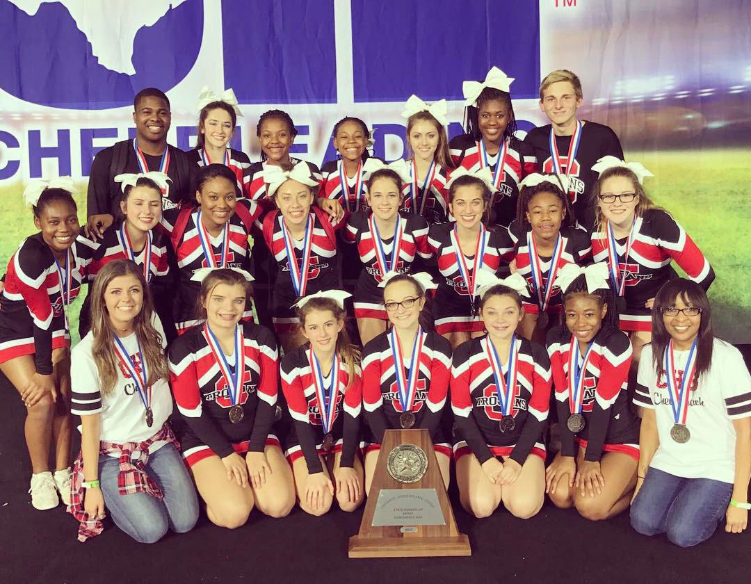 Coldspring cheerleaders take second-place at state contest