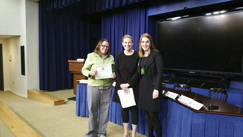 Delta employee, former Midlander honored at White House