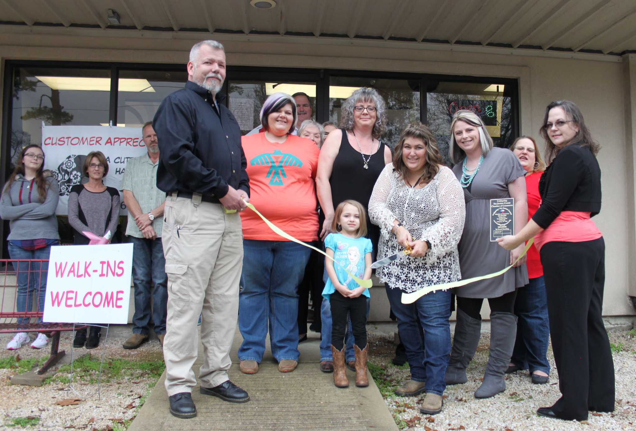 Coldspring Chamber celebrates 10 years of local hair salon membership