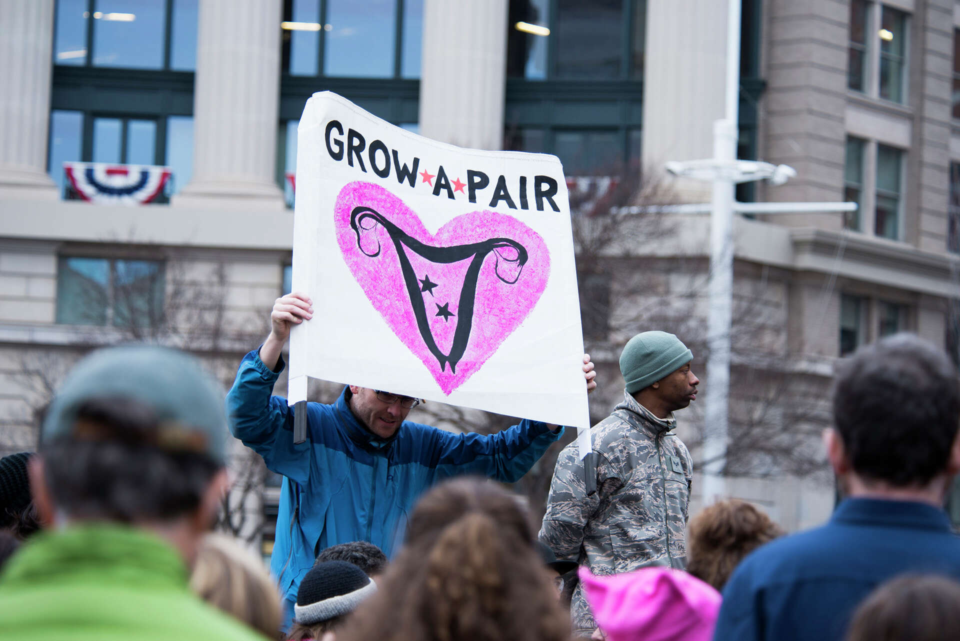 Photos: Protest signs from Women's March protests from around the US, world