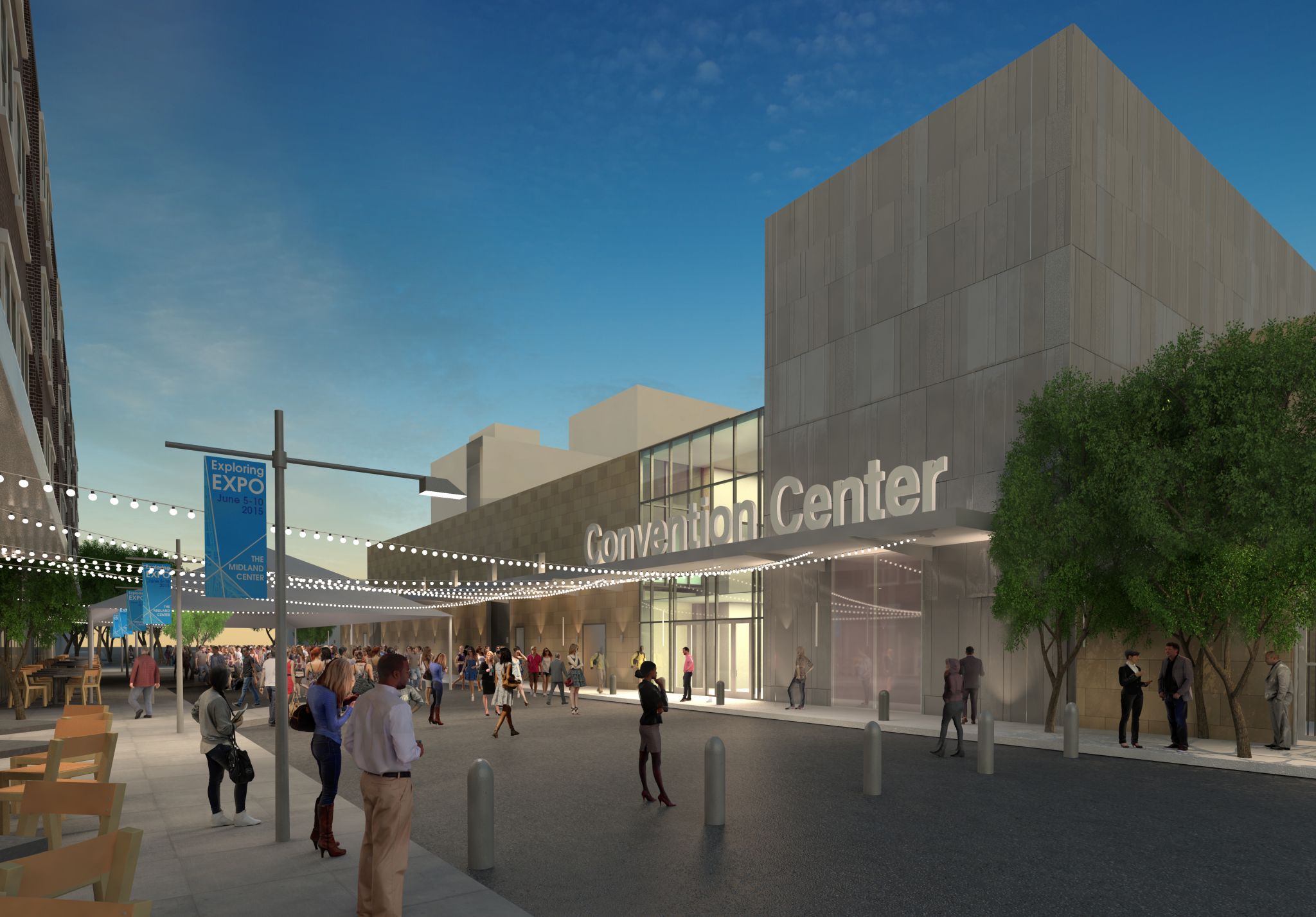 Midland’s new convention center facts