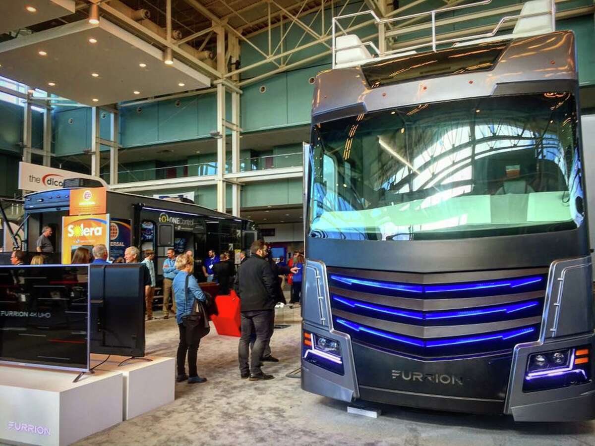 Tech company Furrion introduces an epic Elysium RV equipped with hot ...