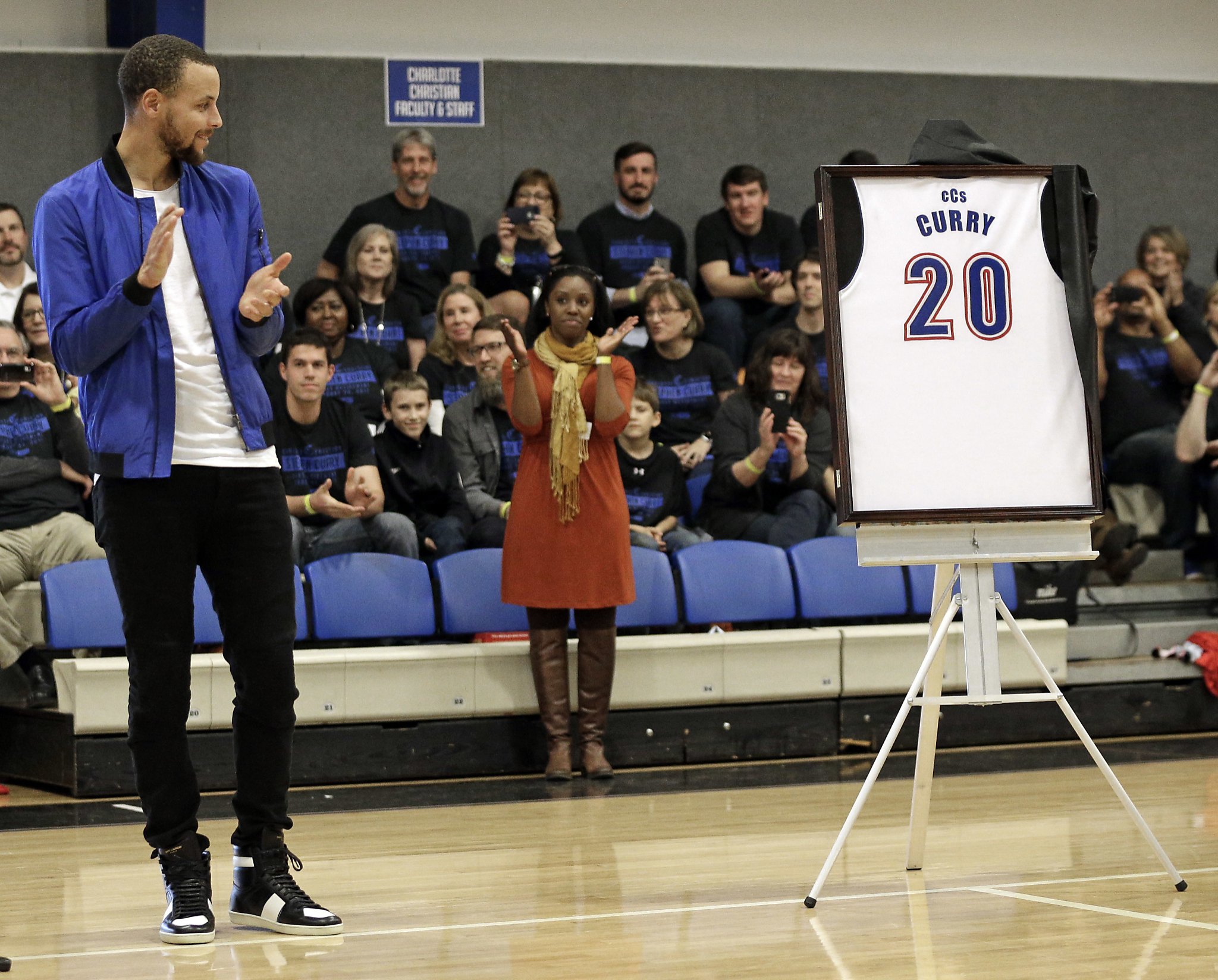 Stephen Curry’s night of dual celebrations