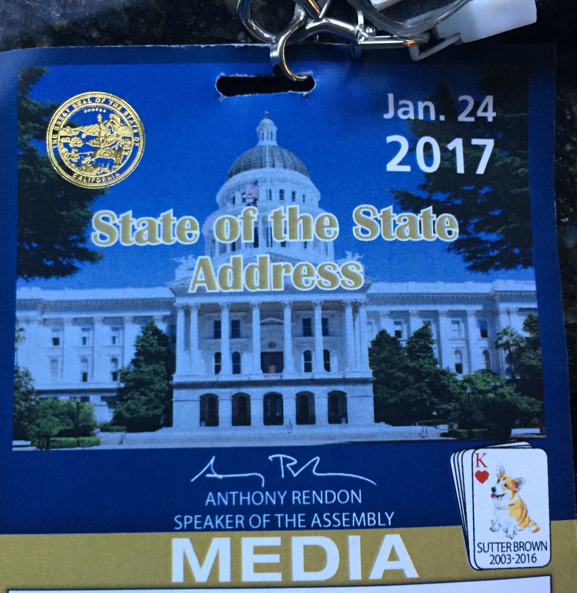 California's late, beloved first dog Sutter Brown lives on at State of ...