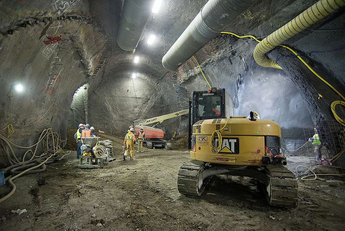 A subterranean 'cathedral': Stunning new photos of Central Subway ...