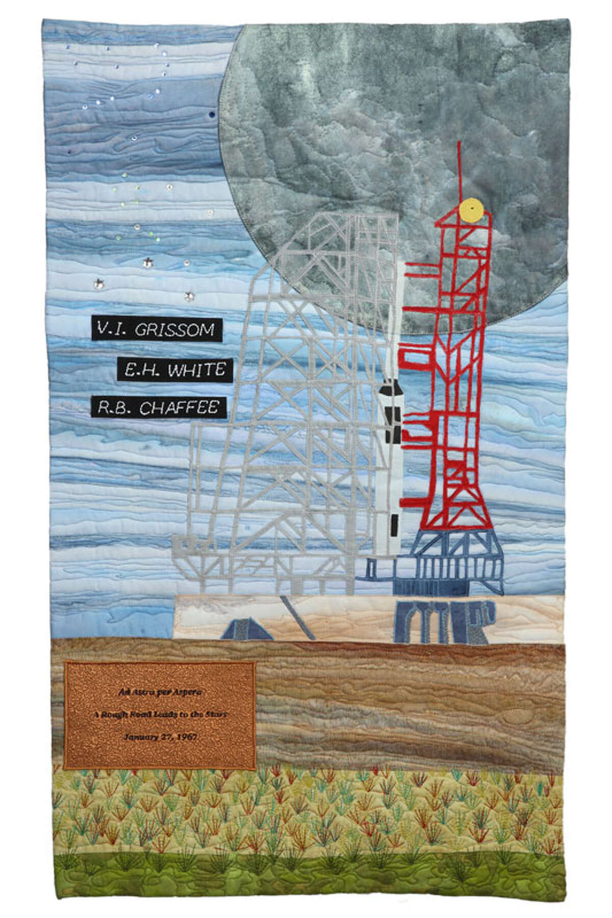 NASA history documented in quilt display