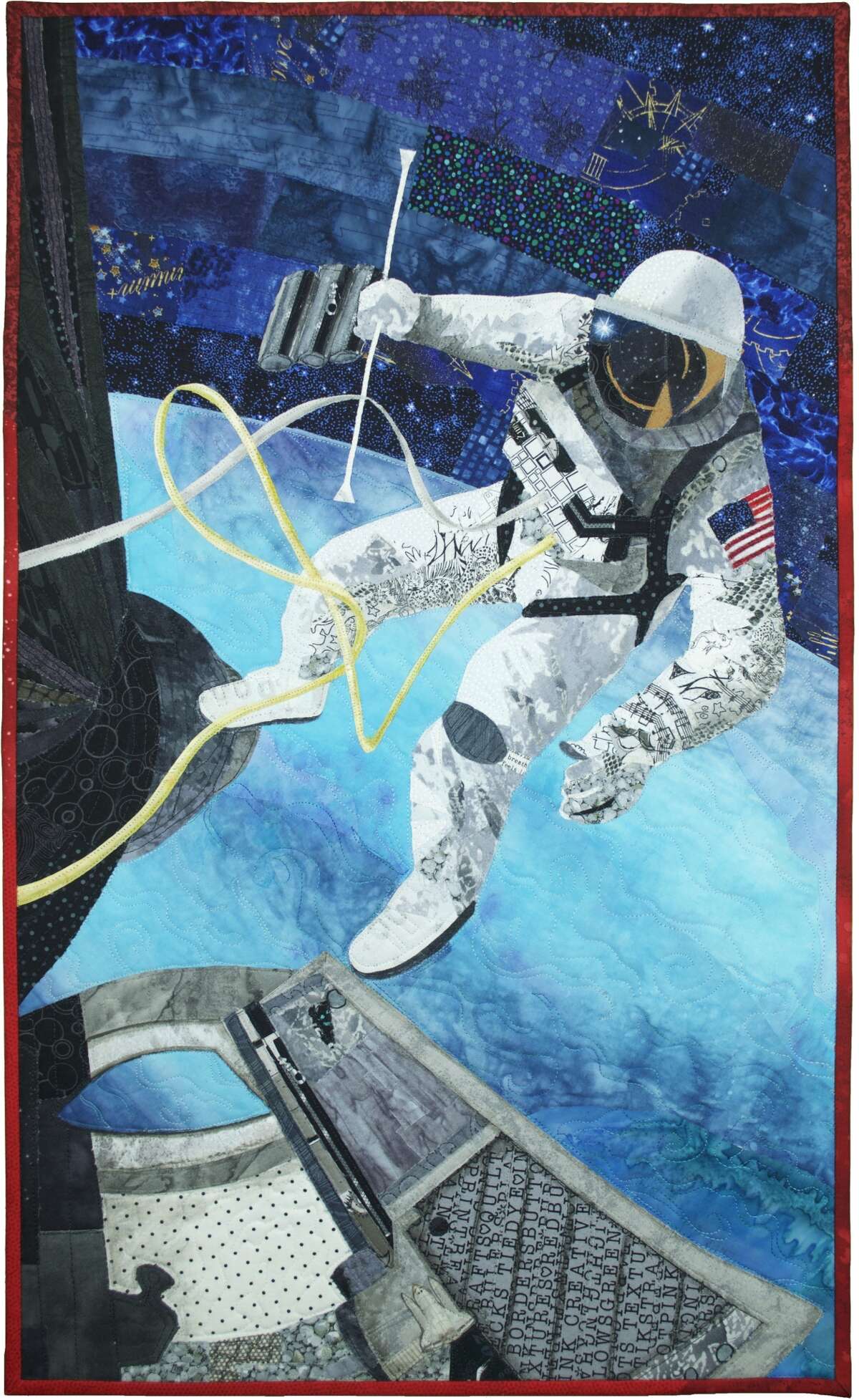 NASA history documented in quilt display